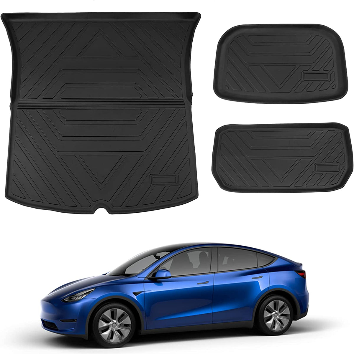 Cargo Liner + Frunk + Rear Storage | Tesla Model Y (2020-2023) | EV Bandit