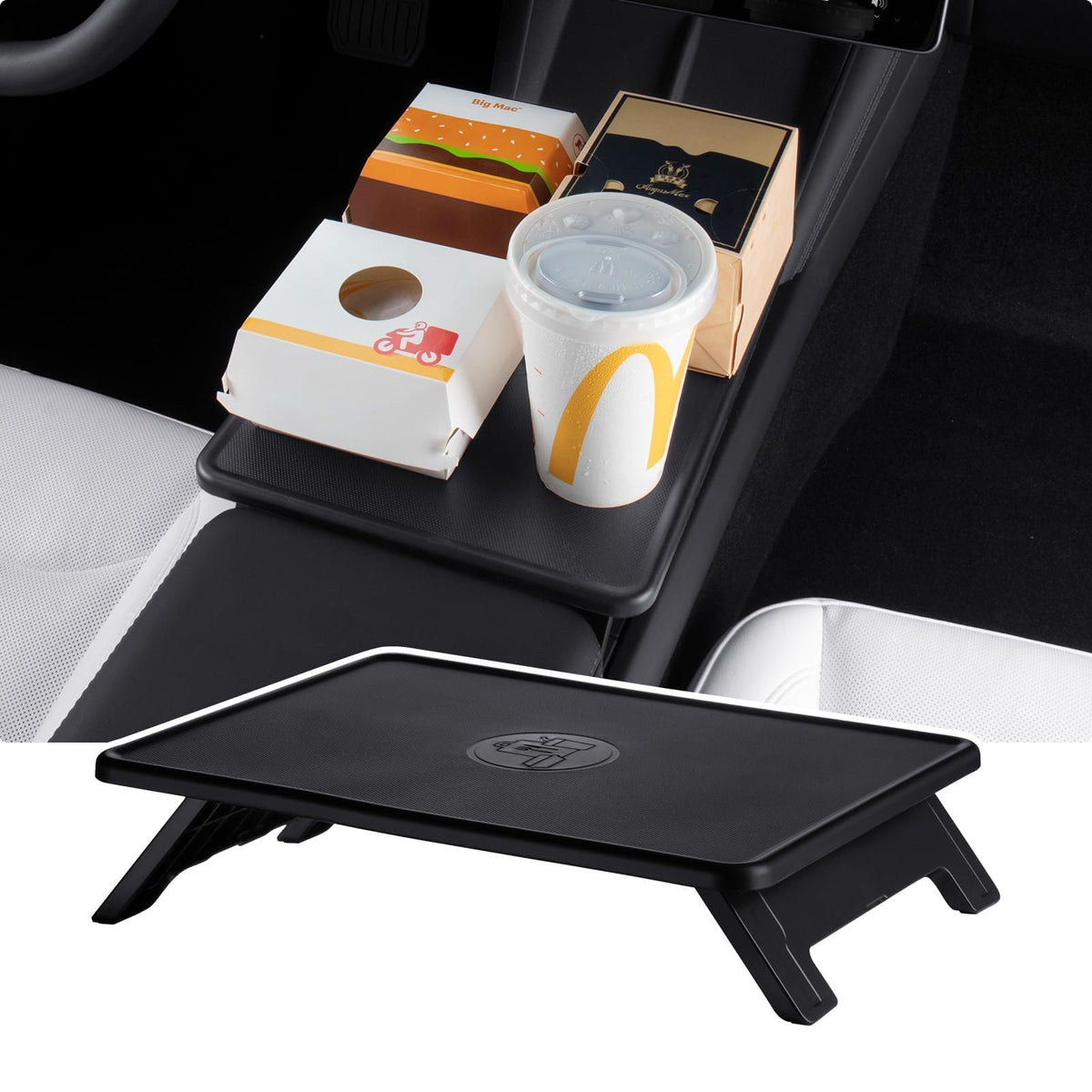 Foldable Center Console Tray Table | Tesla Model 3 Highland 2024-2025 ...