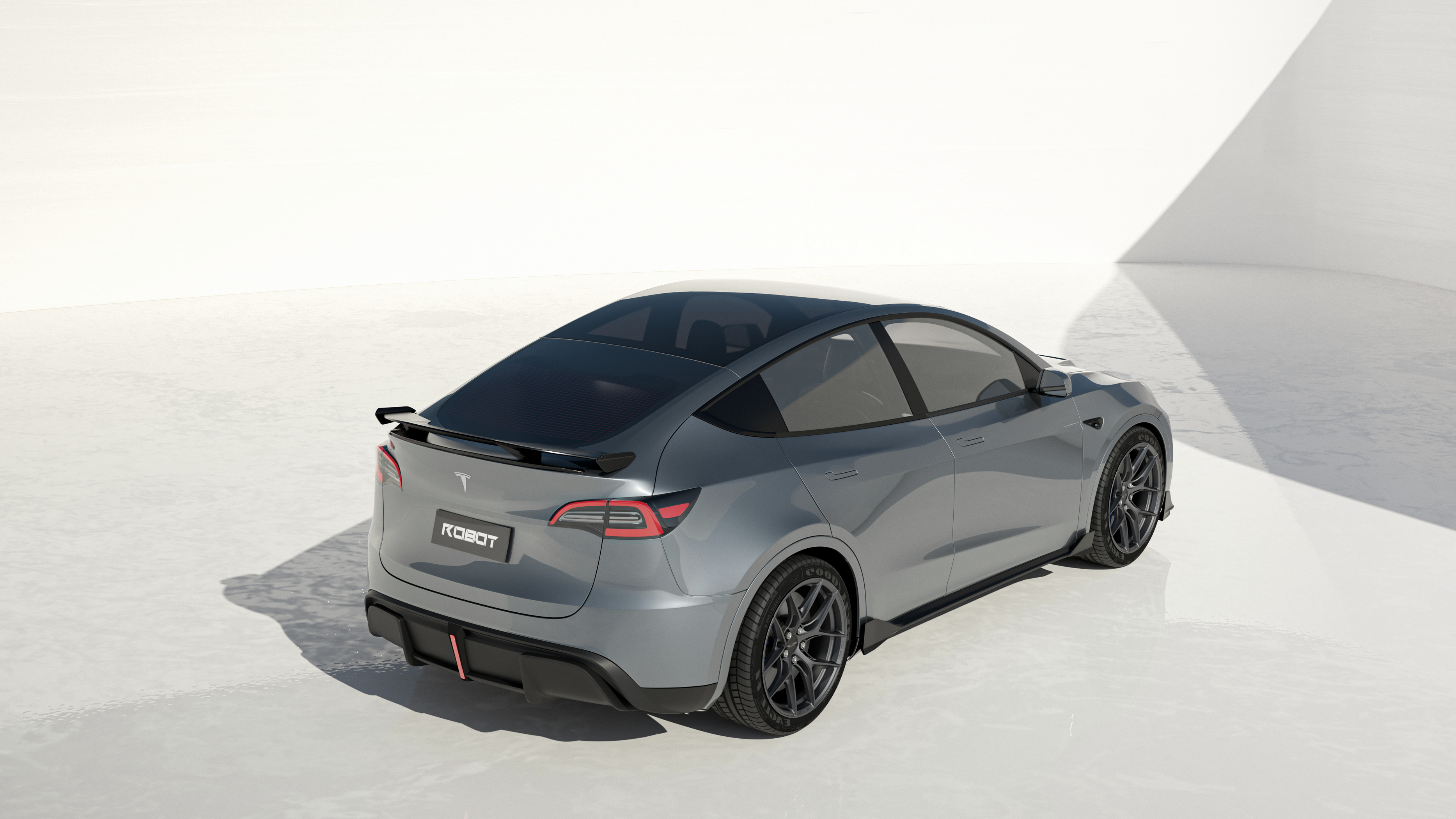 "Crypton" Side Skirts For Tesla Model Y - Carbon Fiber or FRP | EV Bandit
