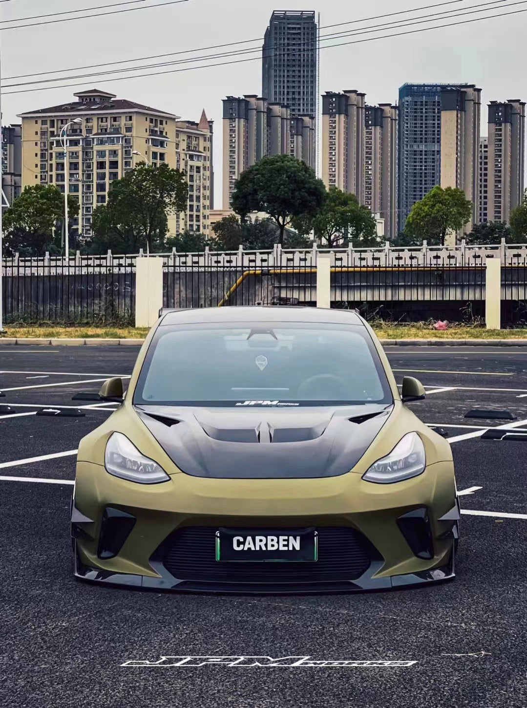 "Hacker" Widebody Full Body Kit For Tesla Model 3 | EV Bandit
