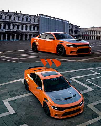 Dodge Charger SRT Widebody OEM Style | EV Bandit