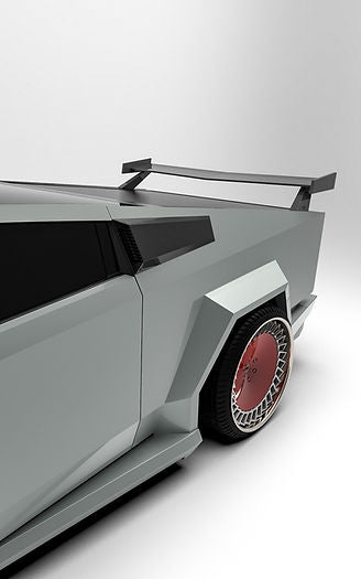 Cybertruck Wing Fiberglass | EV Bandit