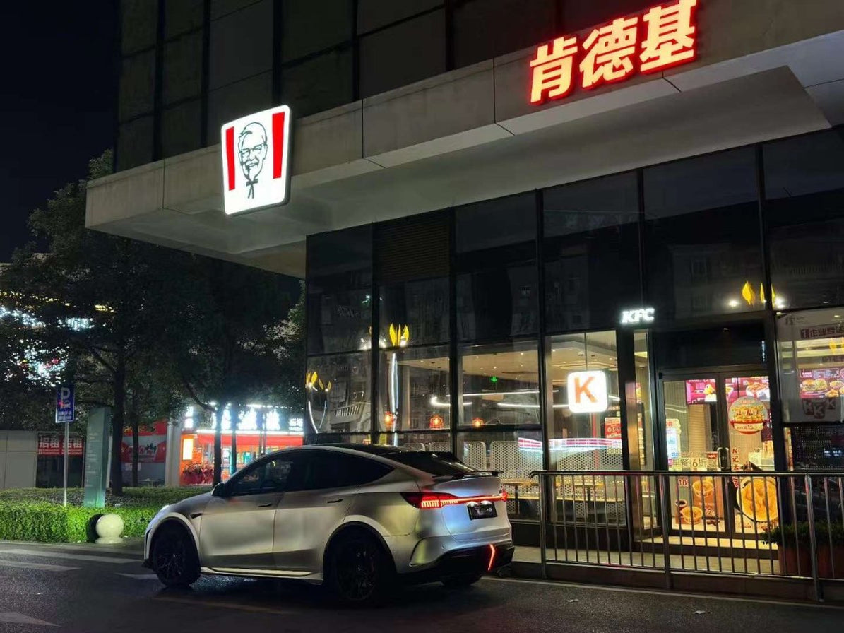 "STARSHIP" Rear Spoiler Wing for Tesla Model Y Performance Carbon Fiber ...