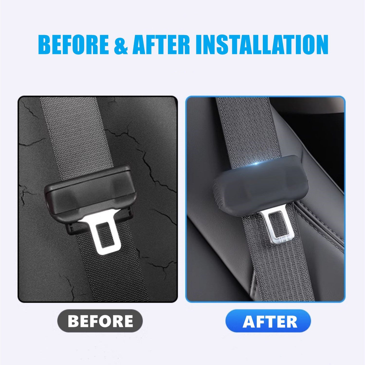 Silicone Seat Belt Buckle Cover for Tesla Model Y/3 | EV Bandit