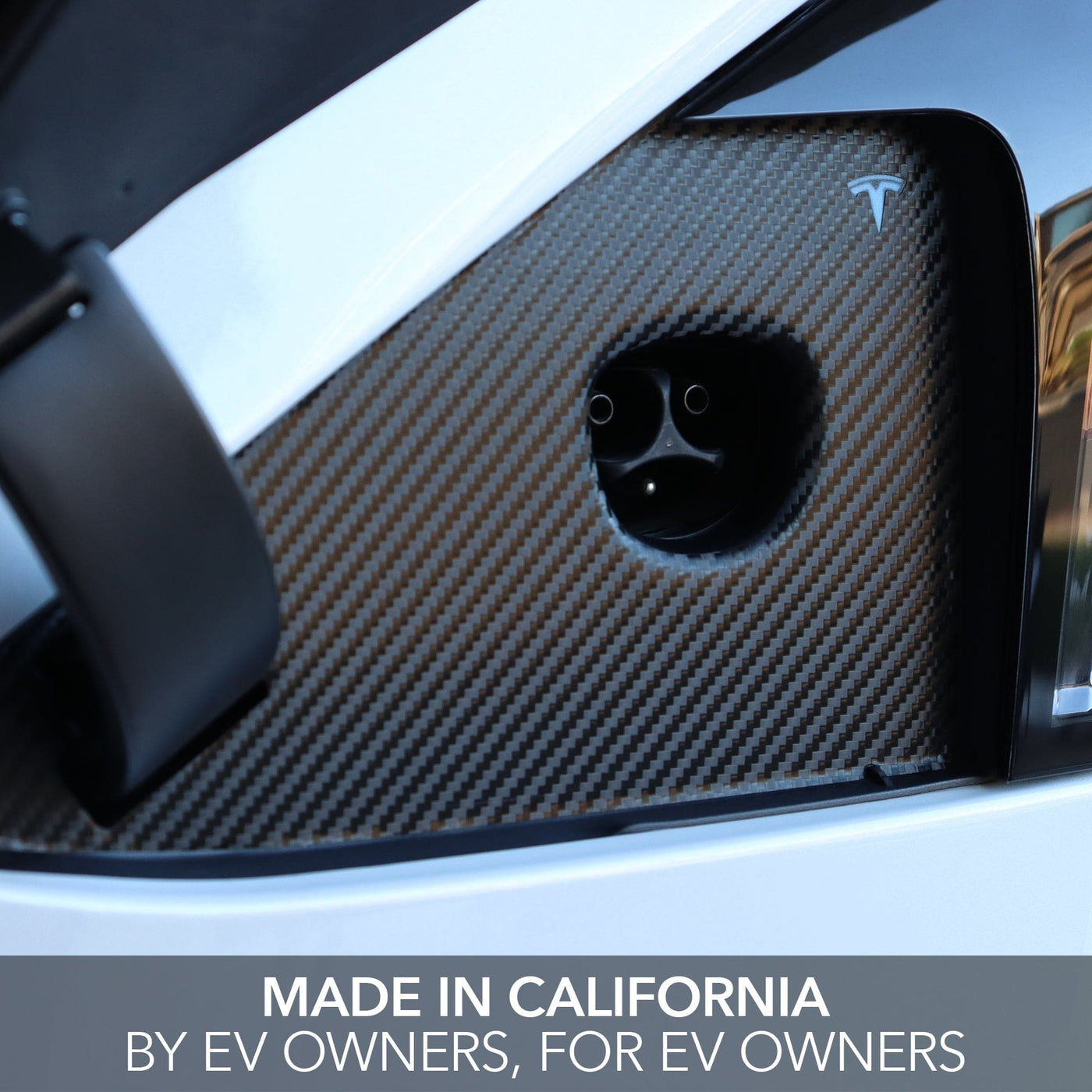 Charge Port Wrap | Tesla Model X 2022-2025 Refresh | EV Bandit