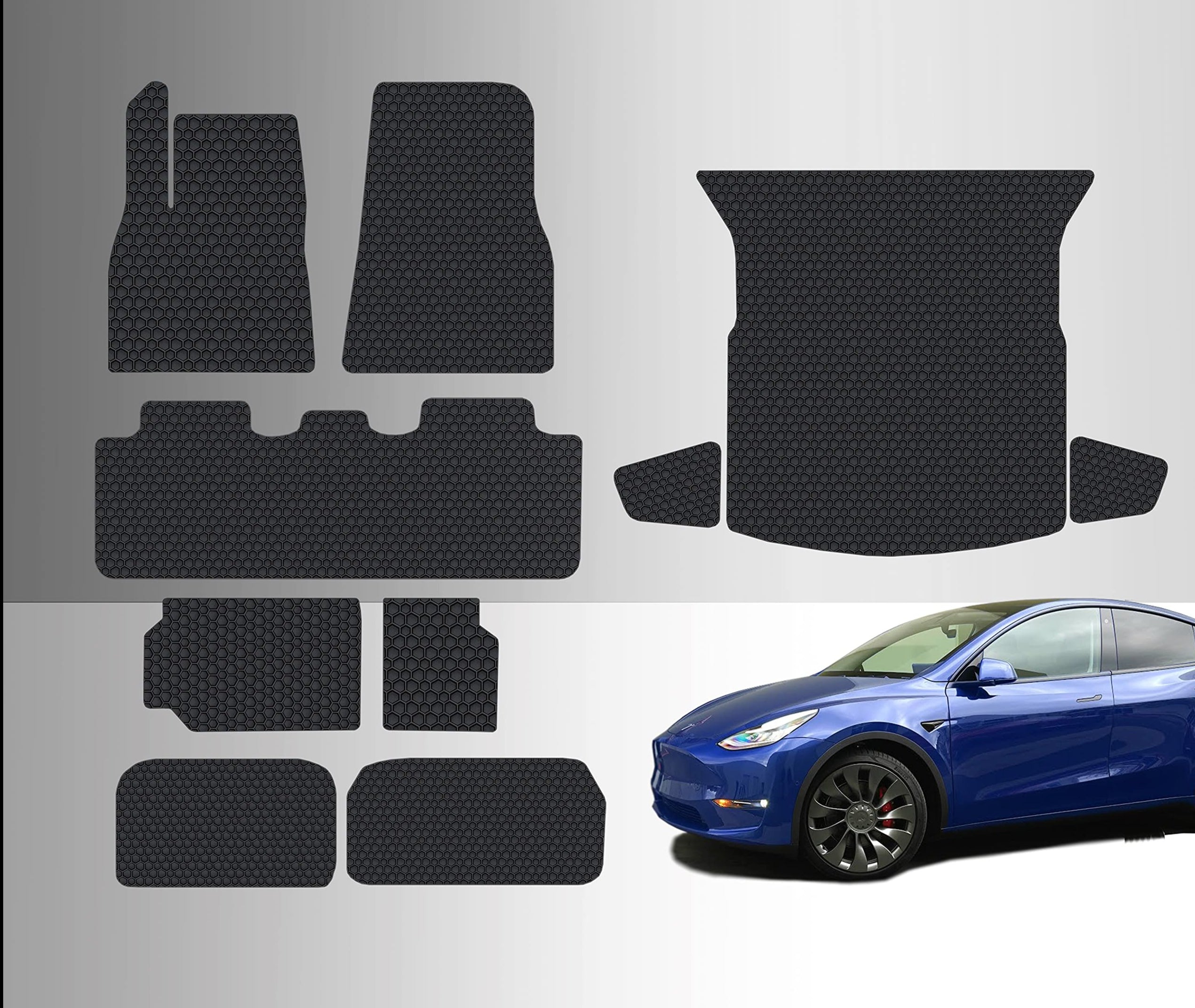 2021-2024 Model Y Long Range 7-Seater (Full Set + Cargo) | EV Bandit