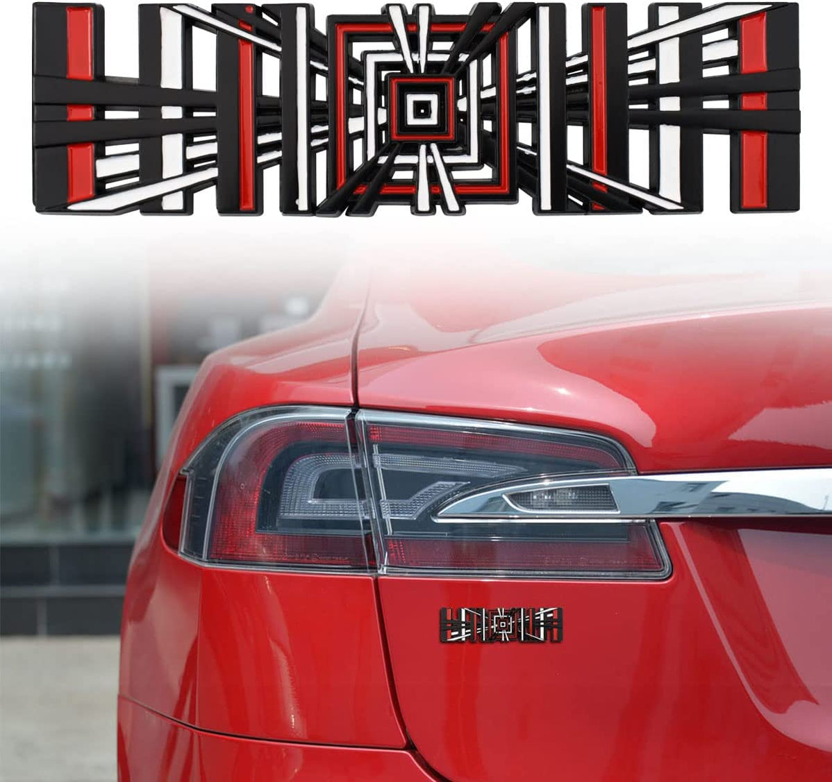 Model S & X Plaid Badge | 2021-2026 Tesla Model S/X PLAID | EV Bandit
